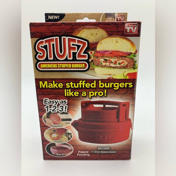As Seen On TV | Kitchen | Stuff Stuffed Burger Presshamburger Patty ...